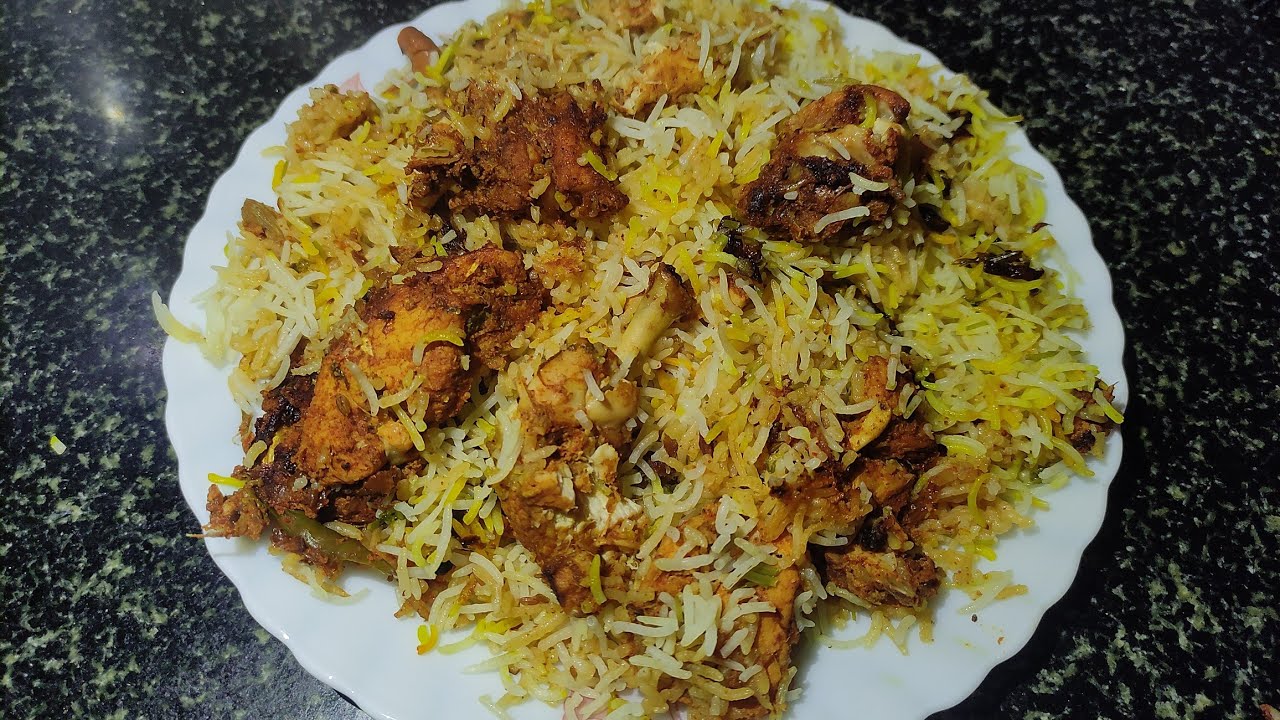 Hyderabadi chicken biryani | special recipe | rasoi recipe - YouTube
