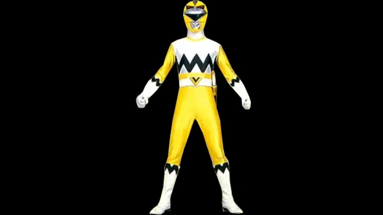 all yellow power rangers - YouTube