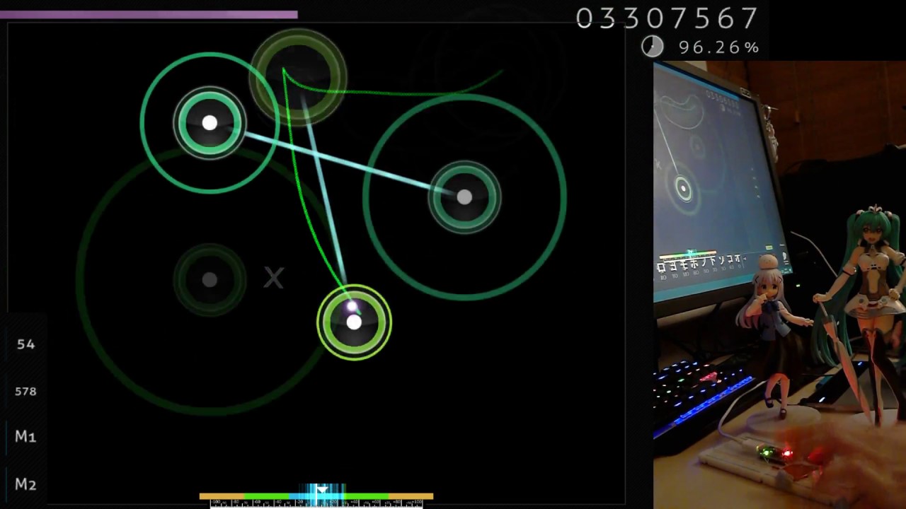 osu! capacitive touch keyboard testing - YouTube