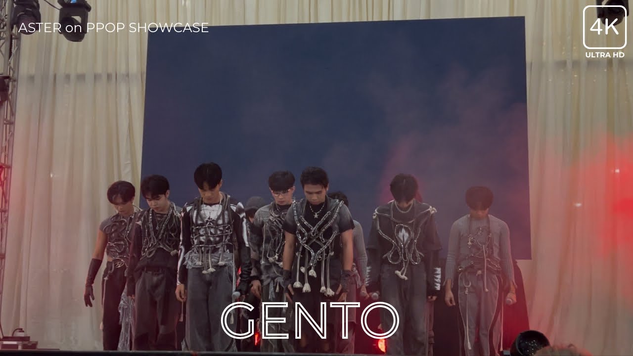 ASTER - GENTO ( LIVE PERFORMANCE ) at Now Playing : Grand PPOP Showcase ...