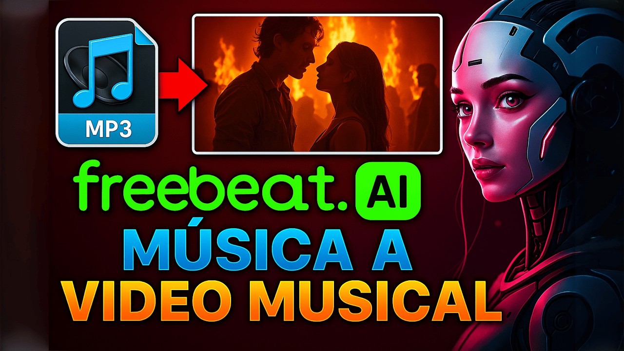 Cómo Hacer VIDEOS MUSICALES con IA | Música a Video con FreeBeat AI ...