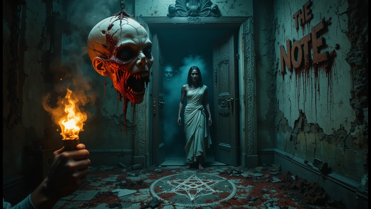 The Note: Trapped in the Haunted Mansion of Kasauli #horrorstory - YouTube