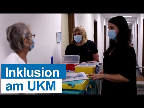 Team Inklusion des UKM-Gebäudemanagements: Arbeitsplätze für Menschen mit Behinderung