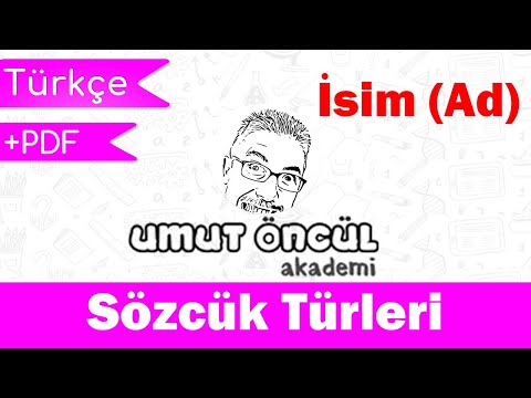 Türkçe | TYT | Sözcük Türleri | Ad | İsim | KPSS | Genel Yetenek | +PDF