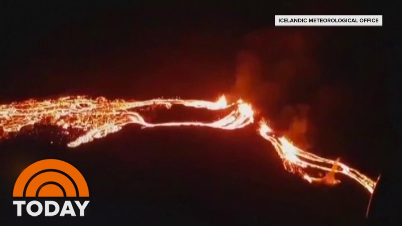 Volcano In Iceland Becomes Area’s First Eruption In Nearly 800 Years ...