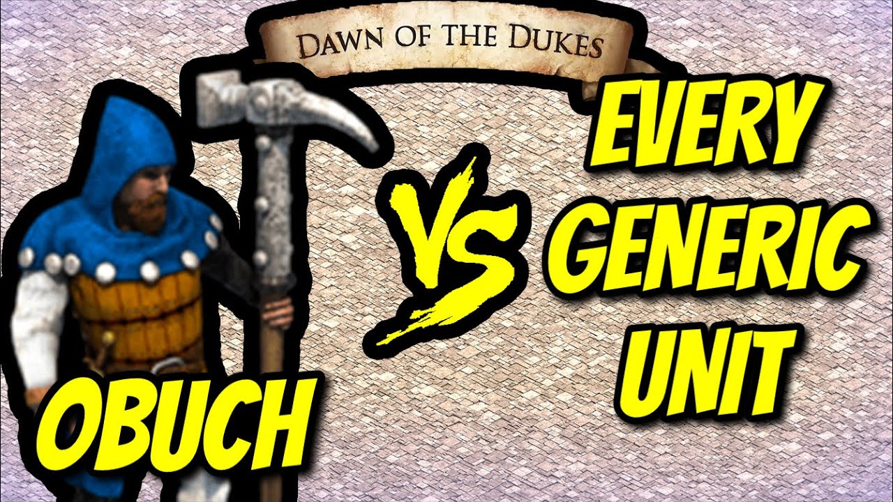 ELITE OBUCH vs EVERY GENERIC UNIT | AoE II: Definitive Edition - YouTube