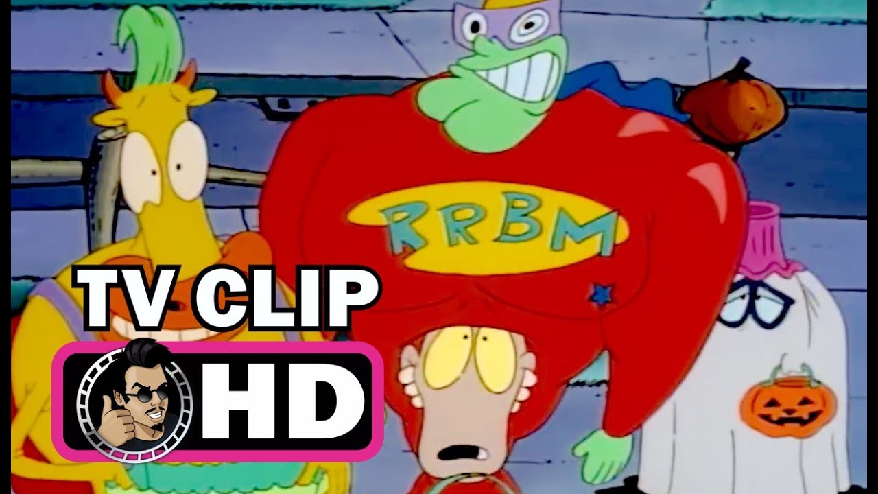 ROCKO'S MODERN LIFE TV Clip - Trick Or Treat (1993) Nickelodeon ...