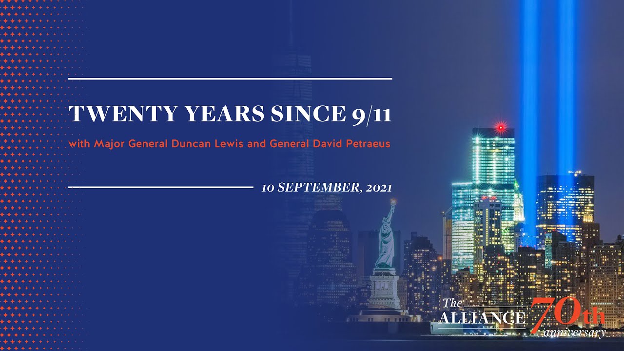 Twenty years since 9/11 with Major General Duncan Lewis and General ...