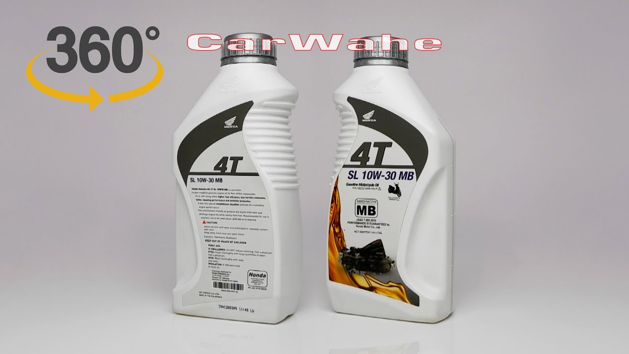 Honda 4T SL 10W-30 MB Gasoline Motorcycle Oil | 08232-2MB-K8LP | 800mL ...