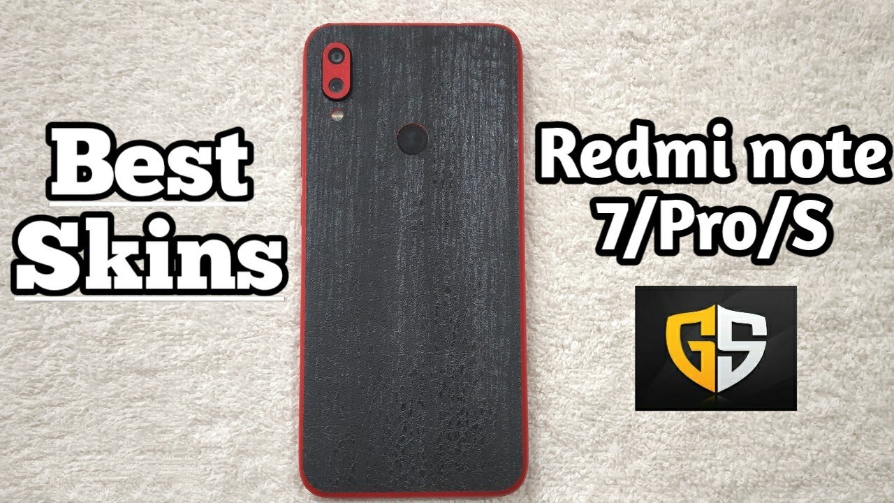 Best Skins For Redmi note 7/Pro/S || Better Than Cases. - YouTube