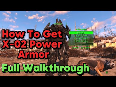 Fallout 4 - How To Get NEW (X 02 MK II Power Armor) Speak of the Devil ...