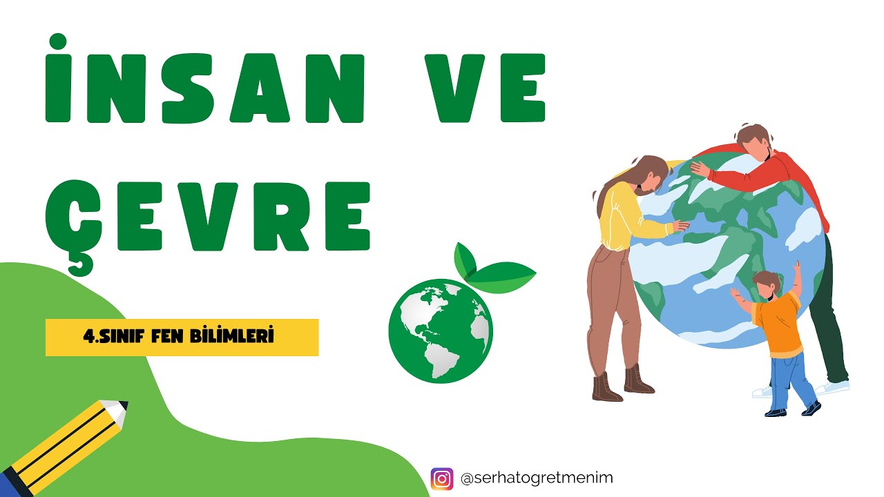 4.Sınıf Fen Bilimleri - İnsan ve Çevre - YouTube