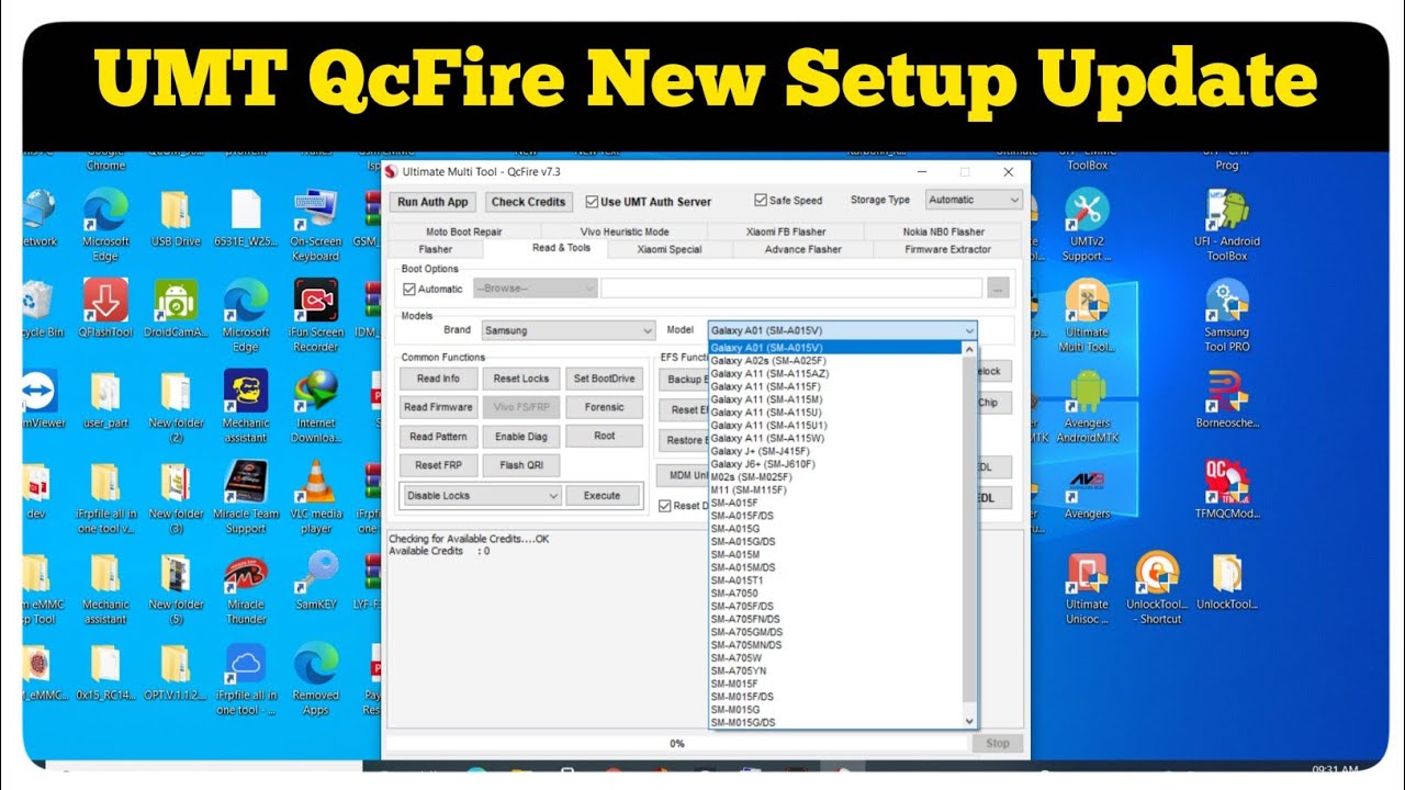 UMT QcFire v7.3 New Setup Update Download 😱😱😱 - YouTube