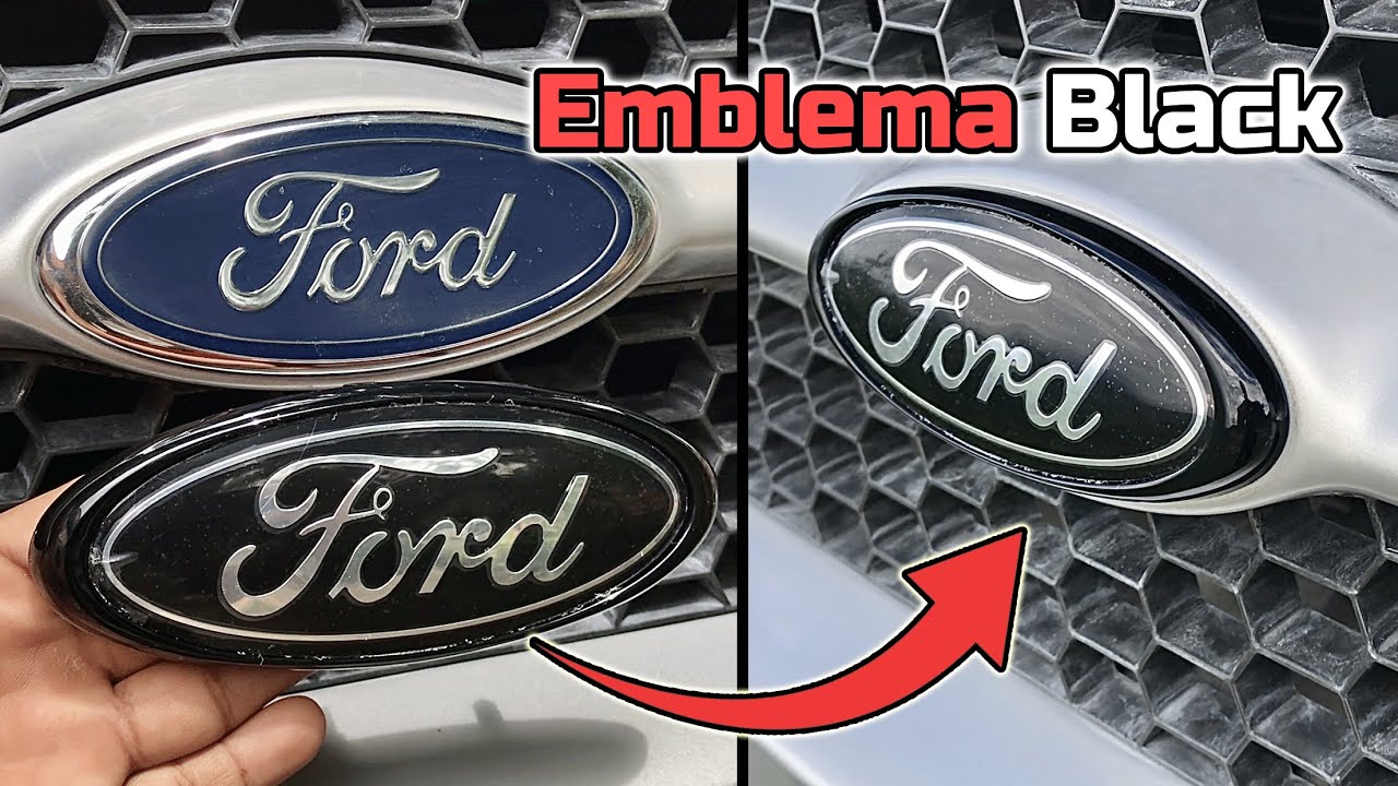 Emblema FORD cómo Cambiarlo por otro Diseño en tu camioneta Ford ...