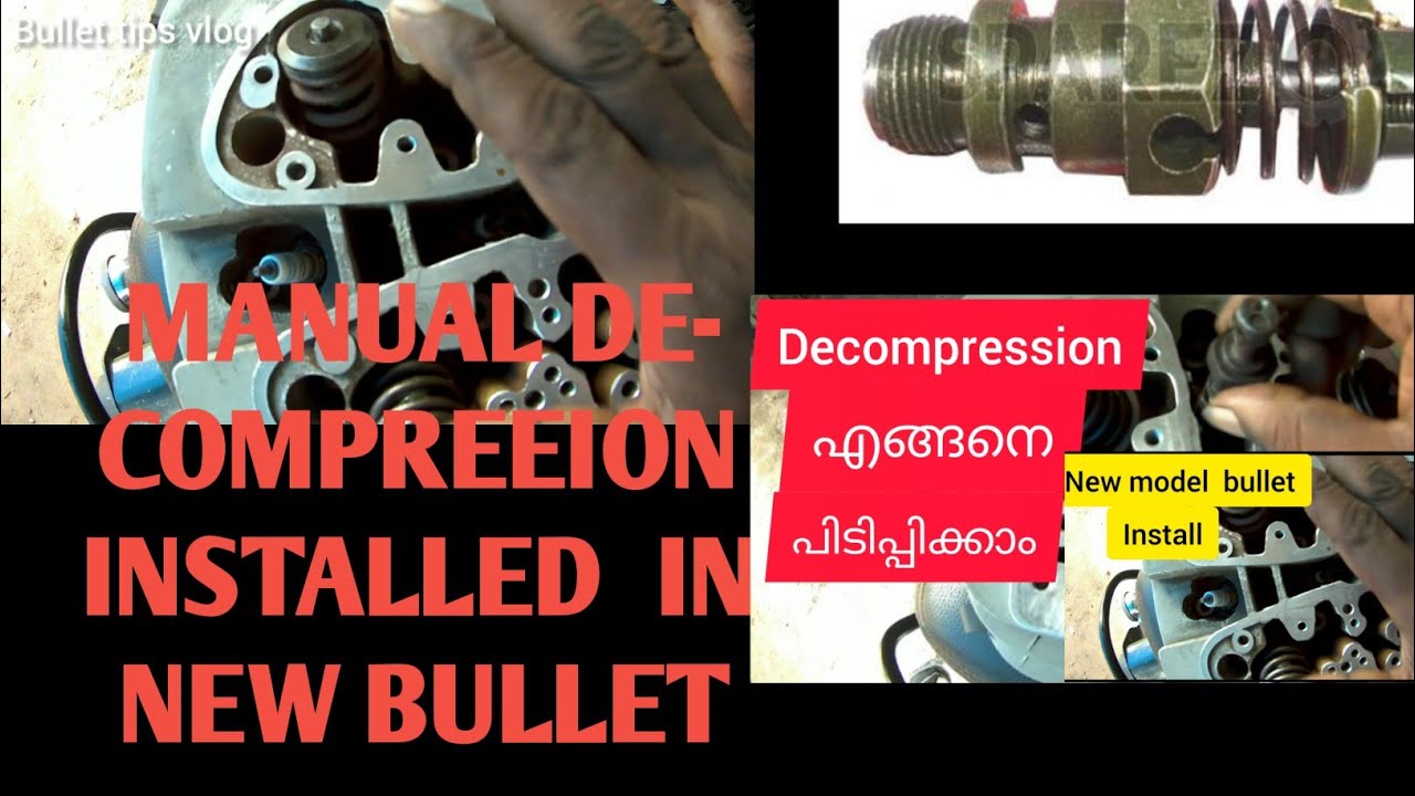 #manual decompression install in claaaic 350 #bullettipsvlog - YouTube