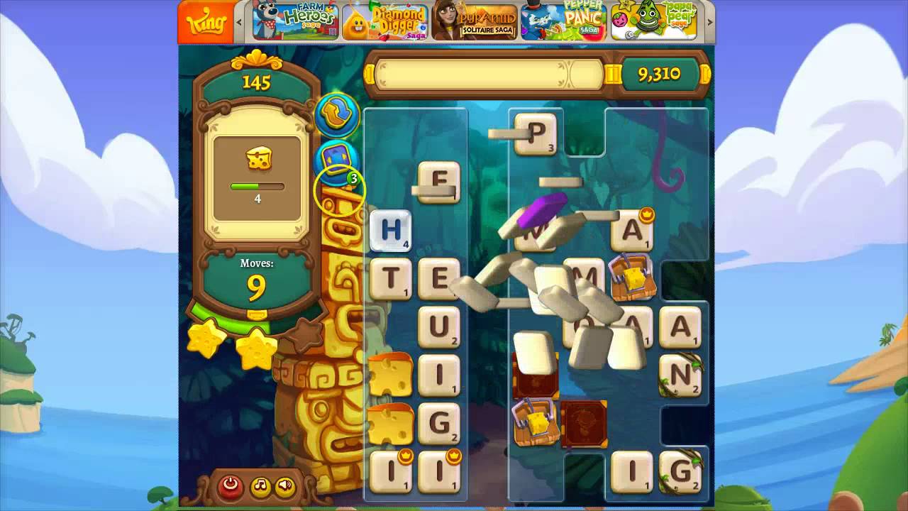 AlphaBetty Saga Level 145 - YouTube