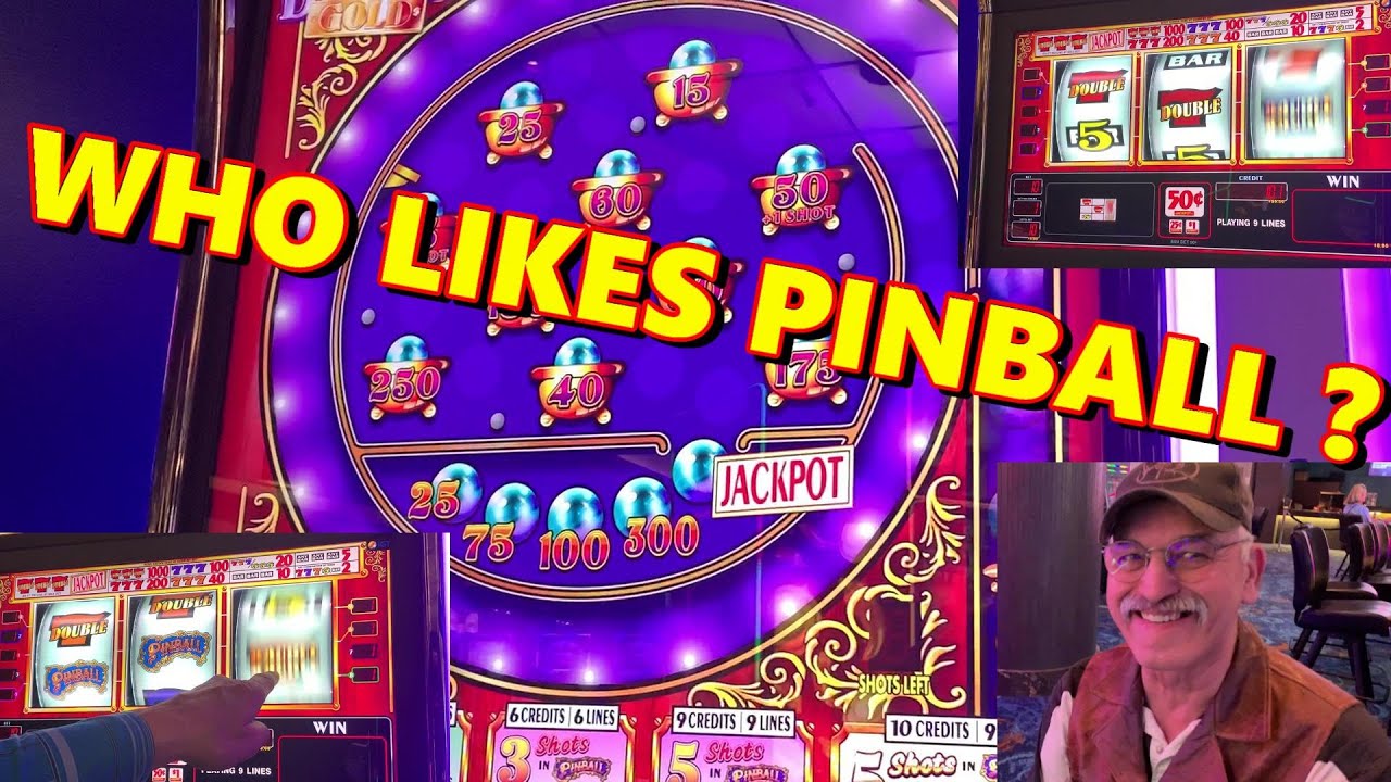 PINBALL DOUBLE GOLD SLOT MACHINE 🔥 HIGH LIMIT ROOM . WE WILL BE BACK ...