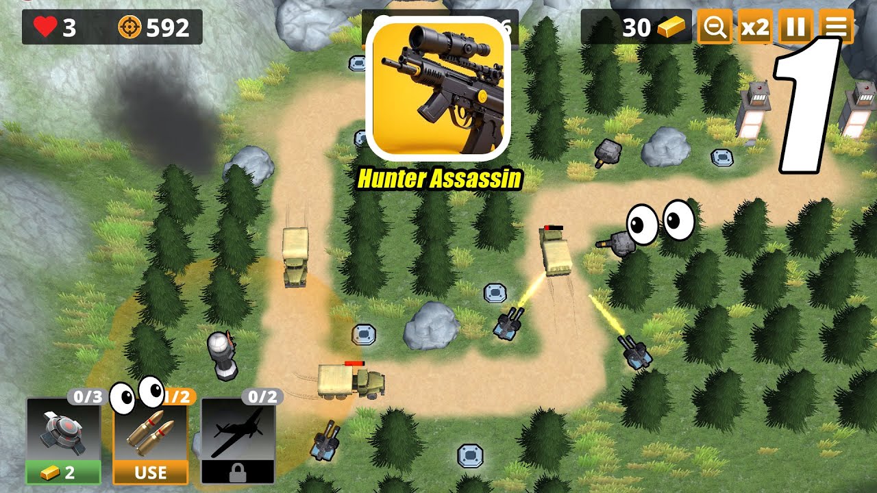 Command & Defend - Gameplay Walkthrough Part 1 (IOS,Android) | Stick Crazee - YouTube