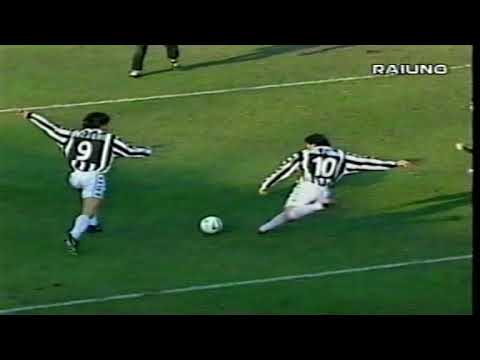 Venezia-Juventus 0-4 serie A 1999-2000 tripletta di Inzaghi (2 gol nel recupero) - 20 febbraio 2000