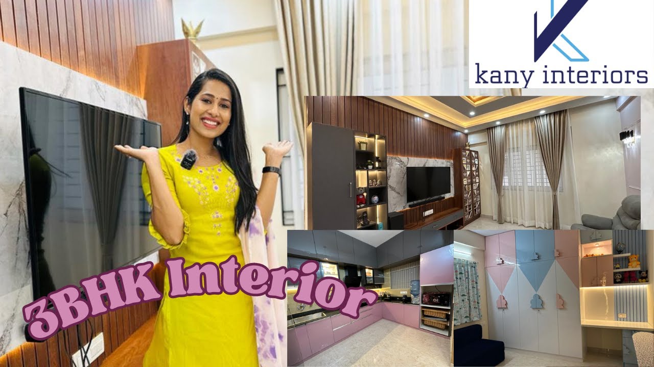 3BHK Interior | Priya Hegde | Kany interiors | Modern home interiors | Home tour | Home ...