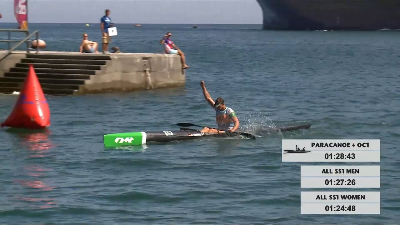 SS1 Men top three / 2024 ICF Canoe-Kayak Surf Ski-Ocean Racing World C ...