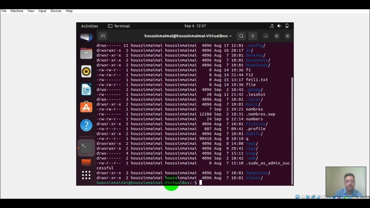 Unix, commande wc et ses options - YouTube
