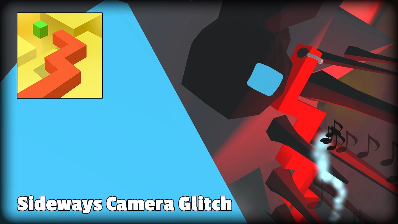 Dancing Line - The Crystal (Sideways Camera Glitch) - YouTube
