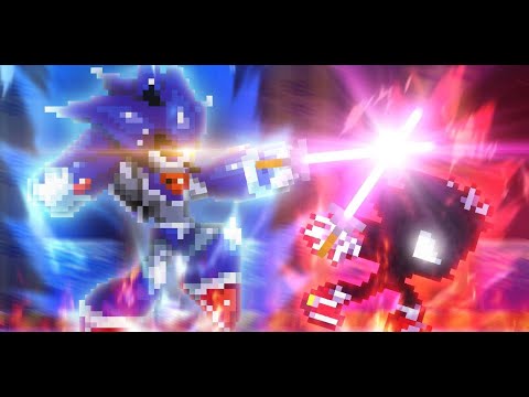 SSF2 Mod Battle: Dark Super Sonic Vs Metallix Sonic - YouTube