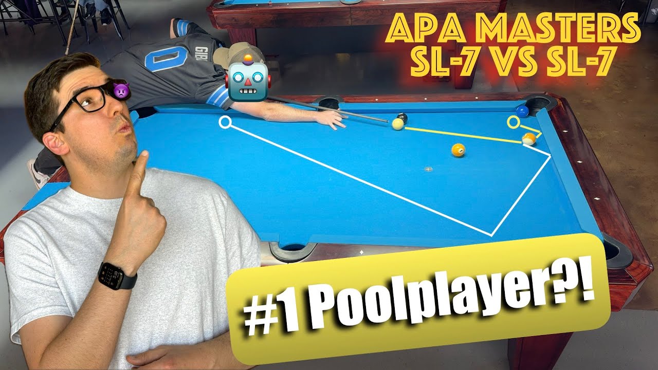 I took on everyone’s favorite pool player and… WON?!? APA Masters SL-7 ...