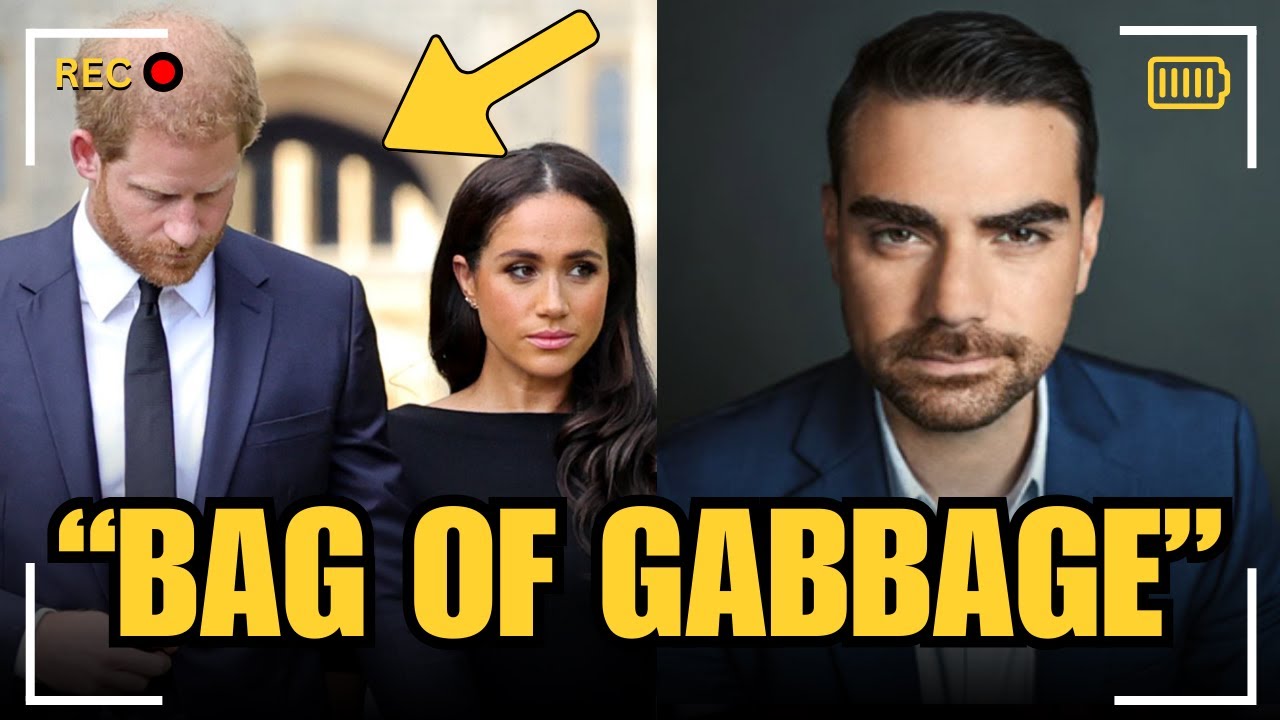 "BAG OF GABBAGE" Watch Ben Shapiro 'MOCK' Meghan Markle & Prince Harry ...