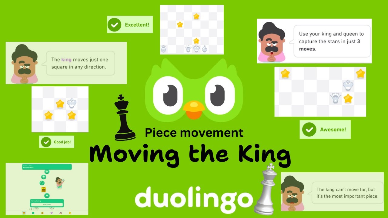 CHESS | Moving the King - Piece Moving - YouTube