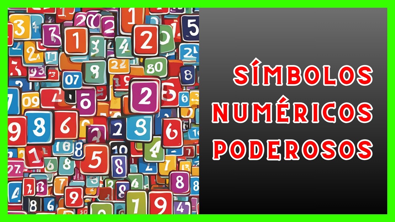 ⩥ Los 10 Simbolos NUMÉRICOS más PODEROSOS que CAMBIARÁN tu VIDA - YouTube