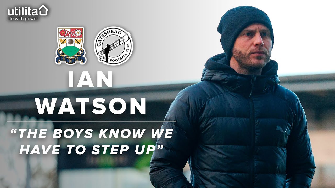🗣 "The boys know we have to step up." | Ian Watson speaks pre-Barnet ...