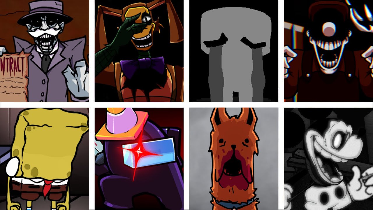 Death Toll but Every Turn a Different Character Sings 🎶 (FNF Death Toll ...