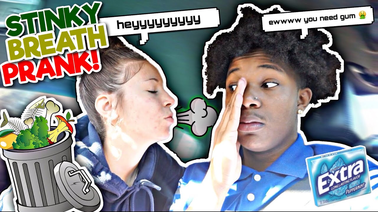 YOUR BREATH STINKS PRANK!*SHE GETS VERY EMOTIONAL😭* - YouTube