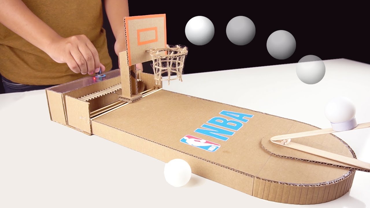 How To Make Basketball Cardboard At Home YouTube how-to-make-basketball-cardboard-at-home-youtube