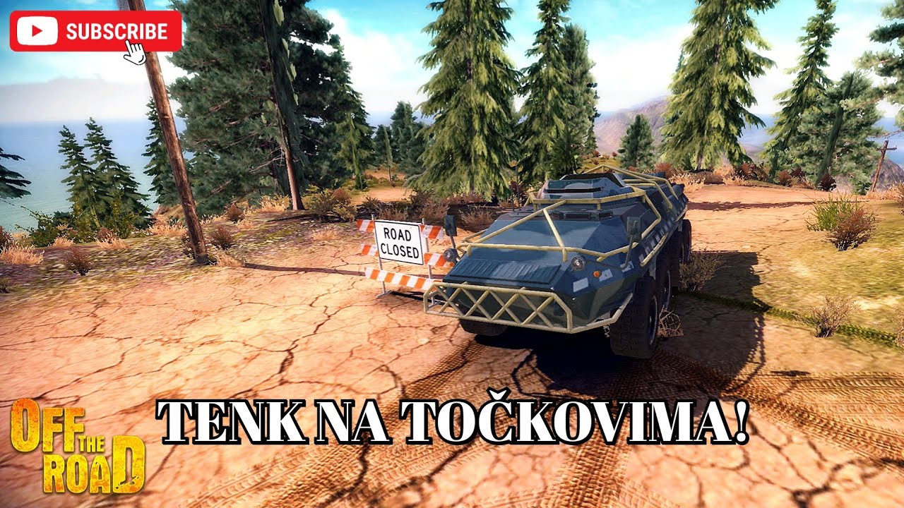 VOZILO KOJE LIČI NA TENK SA TOČKOVIMA - Off The Road - YouTube