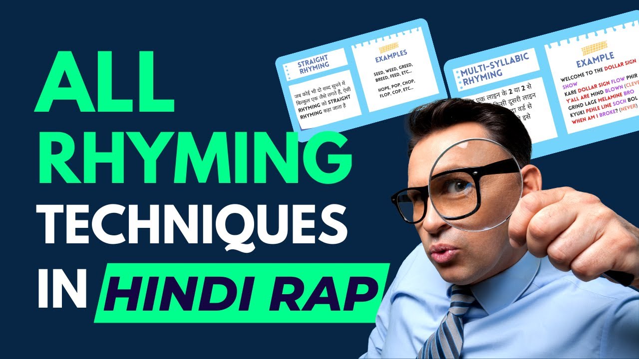 What is Rhyming in Hindi Rap | All Rhyming Techniques in Hindi Rap ...