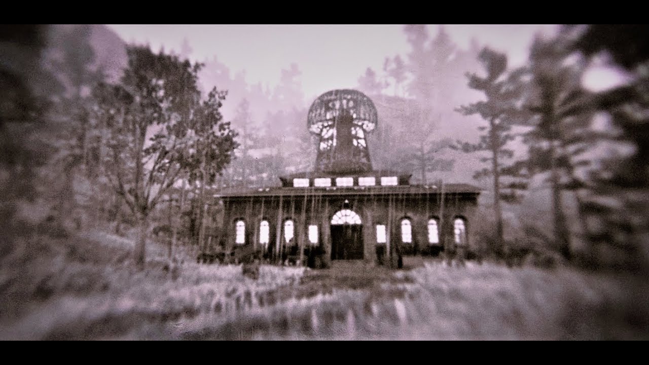 Nikola Tesla EASTER EGG in Red Dead Redemption 2 (Wardenclyffe Tower ...