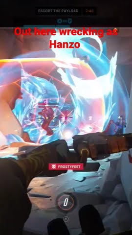 Good ult placement as Hanzo while playing casual - YouTube