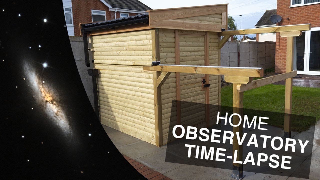 Home Observatory Build Time-Lapse - YouTube