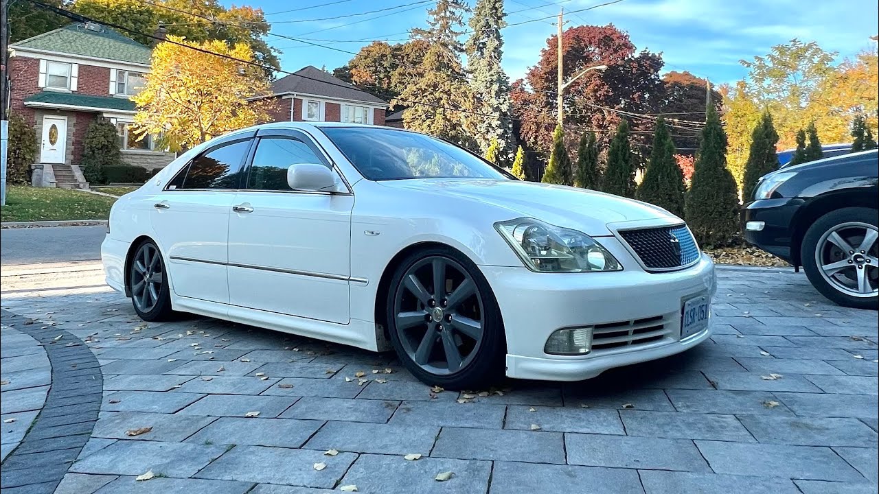 My Opinion on the JDM GRS182 2005 Toyota Crown - YouTube