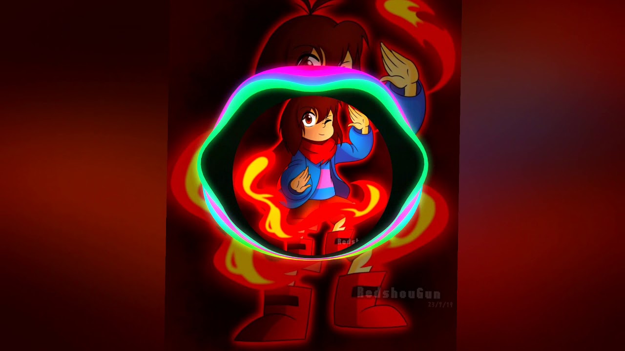 Endertale Frisk Megalovania Strength Of Will - YouTube