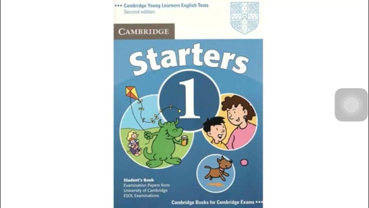 Cambridge Starters Test 1 with answers - YouTube