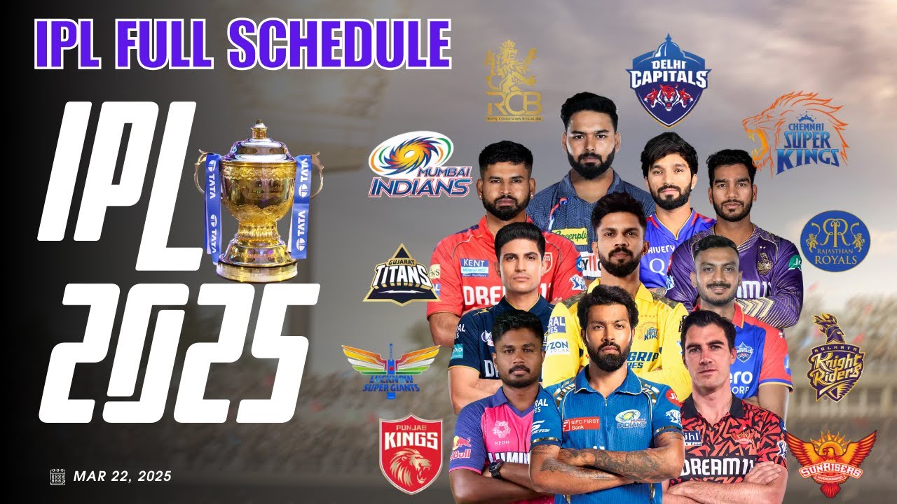 IPL 2025: Schedule Predictions and Surprises Await! - YouTube