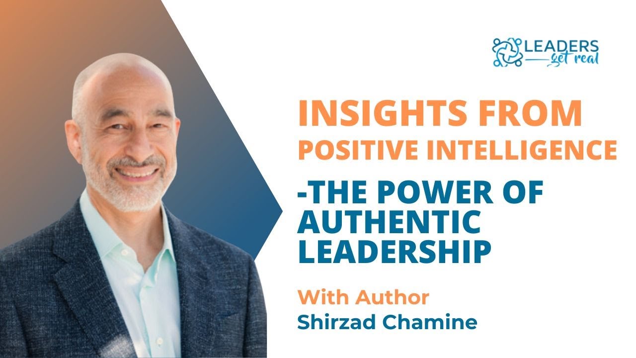 Guest: Shirzad Chamine, Author of Positive Intelligence - YouTube