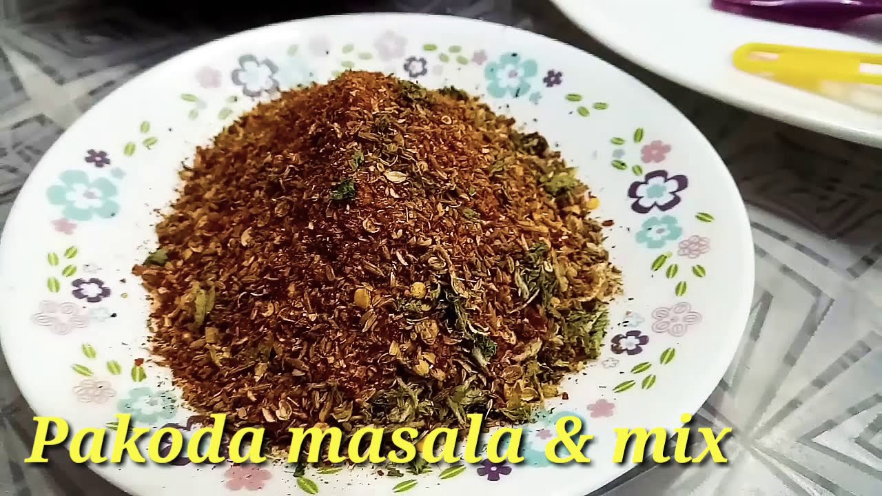 Pakoda masala & mix, Ramadan preparation, Ramadan special - YouTube