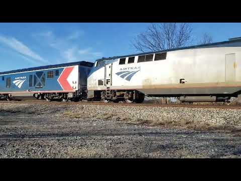 Amtrak 306 & 13 Passenger Train - YouTube