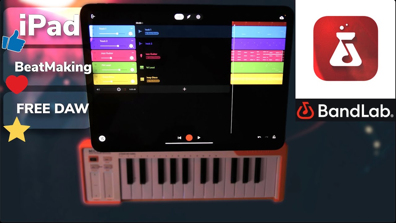 BandLab Beatmaking on iPad (FREE DAW) - YouTube