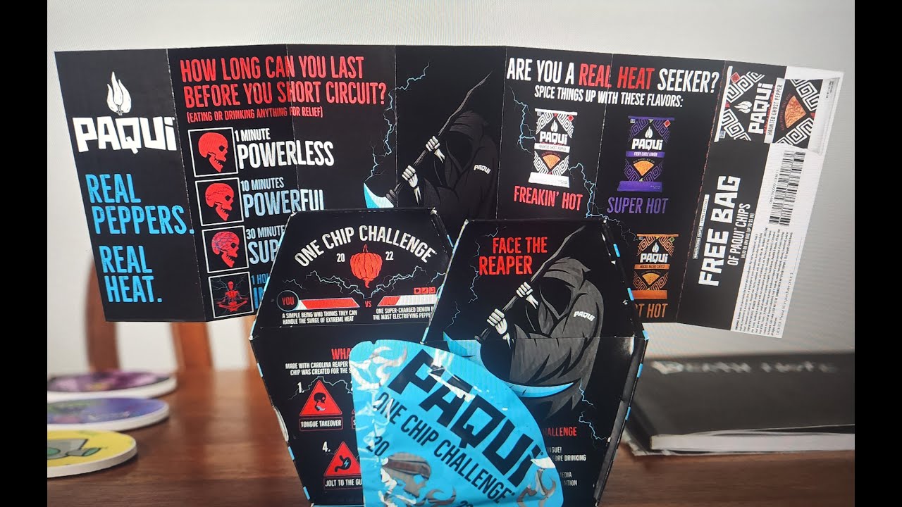 Paqui 'ONE CHIP CHALLENGE' review - YouTube